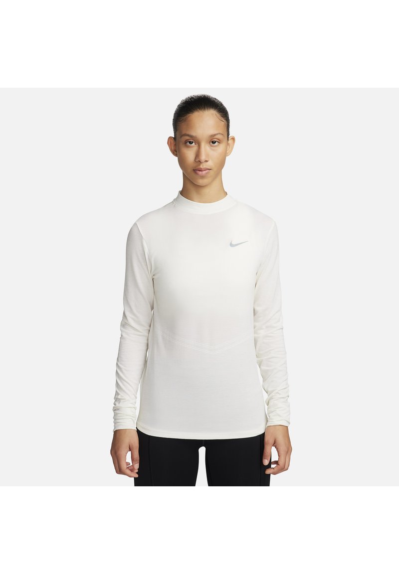 Nike Performance DRI-FIT MOCK-NECK LONG-SLEEVE SWIFT - Langarmshirt ...