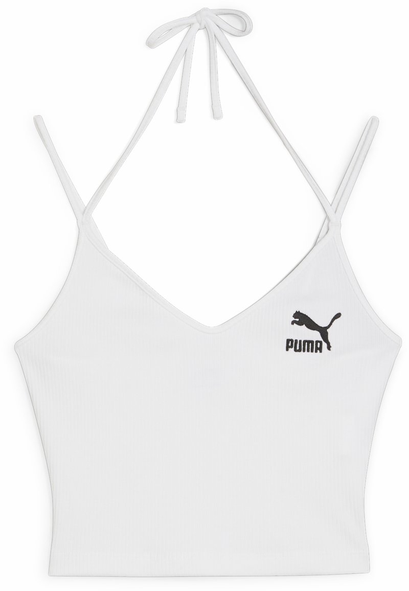 Puma CROP - Top - white/wit - Zalando.nl