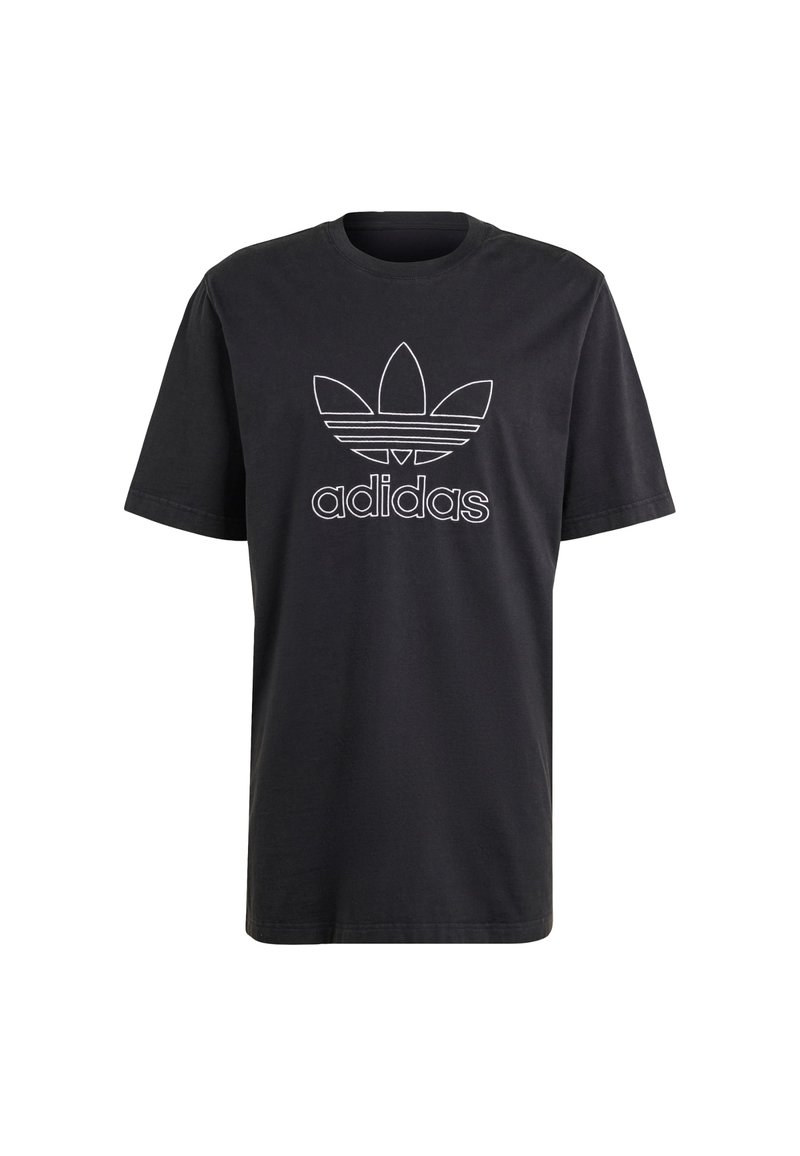 adidas Originals OUTL TREF - Printtipaita - black/musta - Zalando.fi