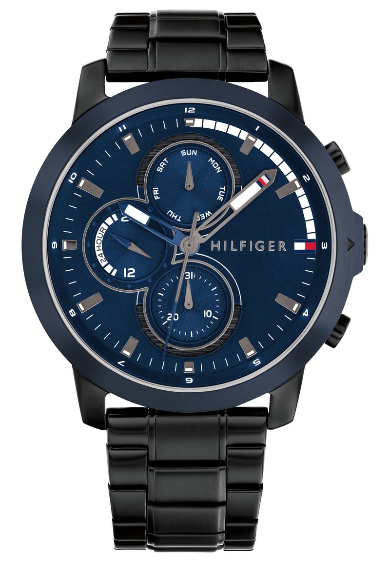 Tommy Hilfiger Kronografski ručni sat - black/blue/crno - Zalando.hr