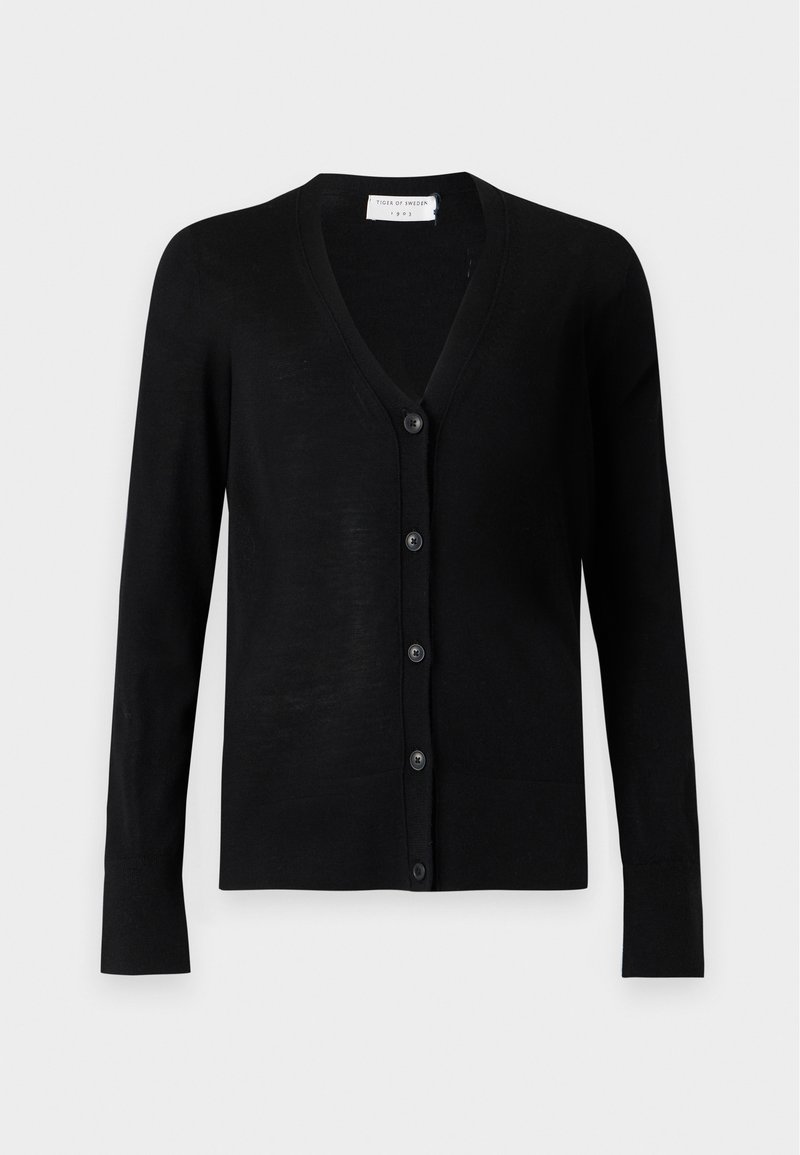 Tiger of Sweden RUBY - Kardiganas - black/juoda - Zalando.lt