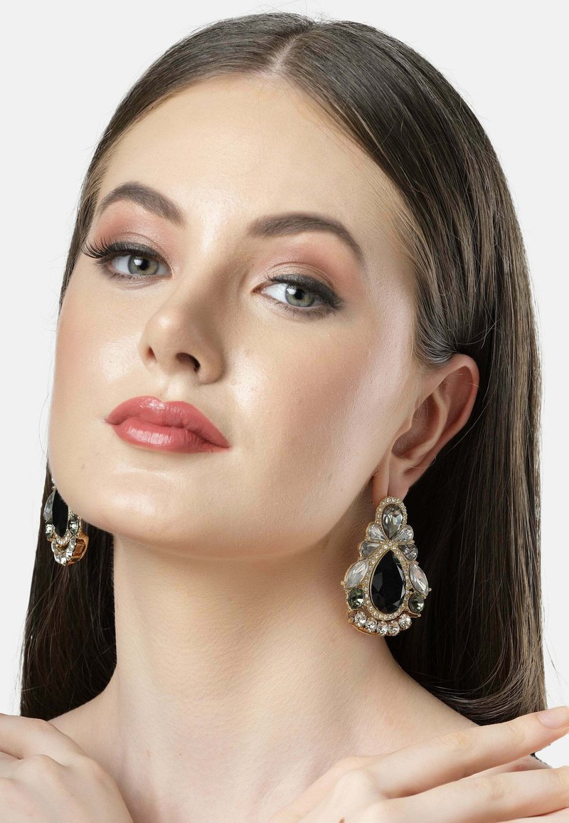 Avant-Garde Paris DIVA COLLECTION ICONIC STUDS - Auskarai - black/juoda - Zalando.lt