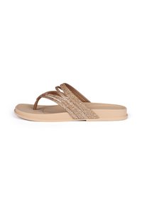 Grendha RADIANTE RAST - Pool slides - gold/gold-coloured - Zalando