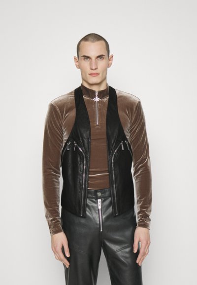 STUDIO ID NICO VEST - Weste - black liverpool/blau - Zalando.ch