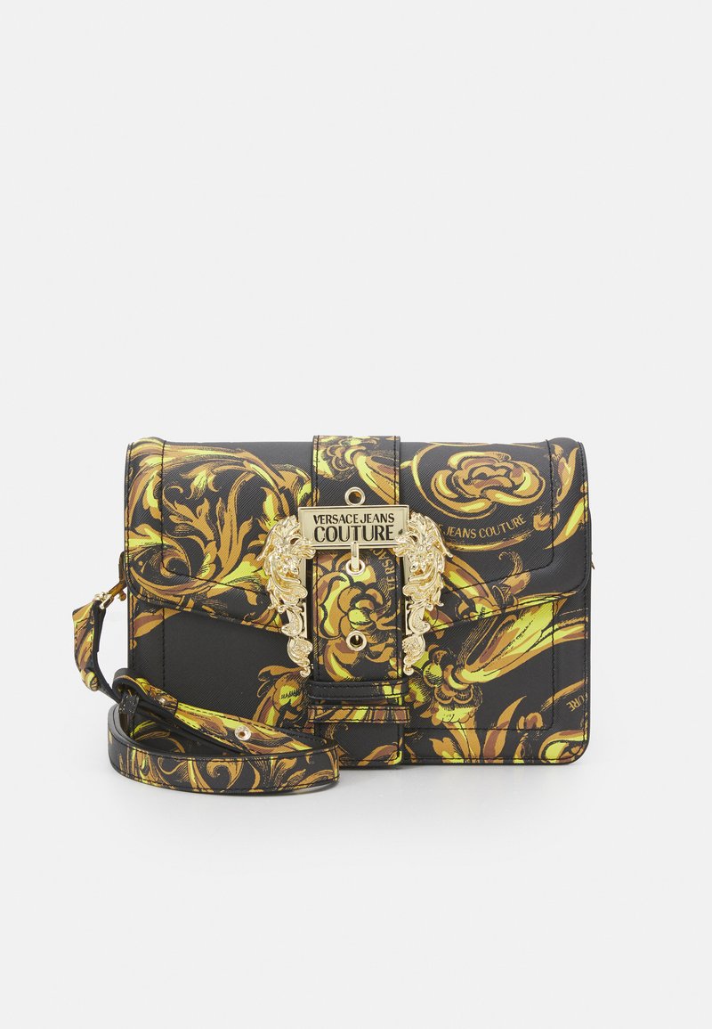 Versace Jeans Couture BAROQUE SAFFIANO SHOULDER BAG - Handtasche ...