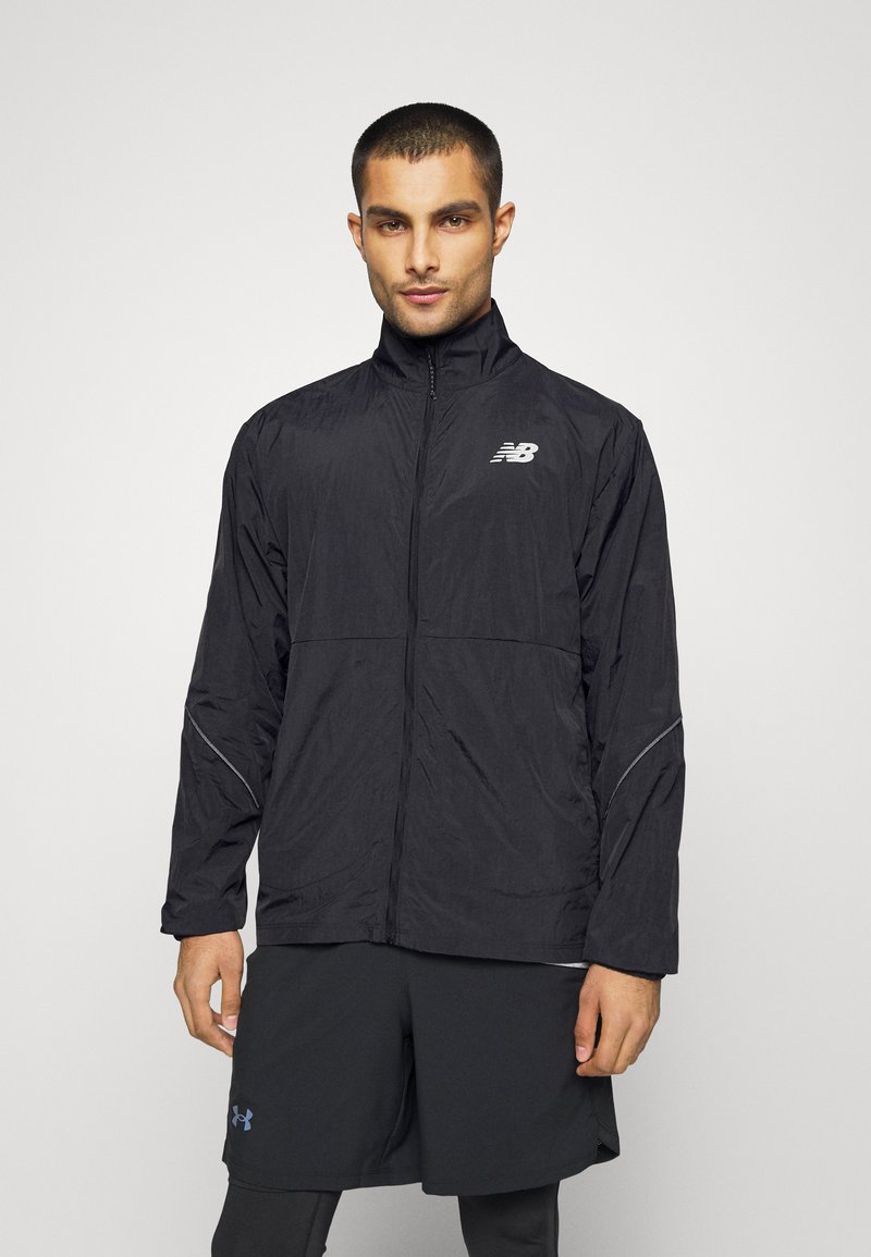 New Balance IMPACT RUN JACKET - Löparjacka - black/svart - Zalando.se