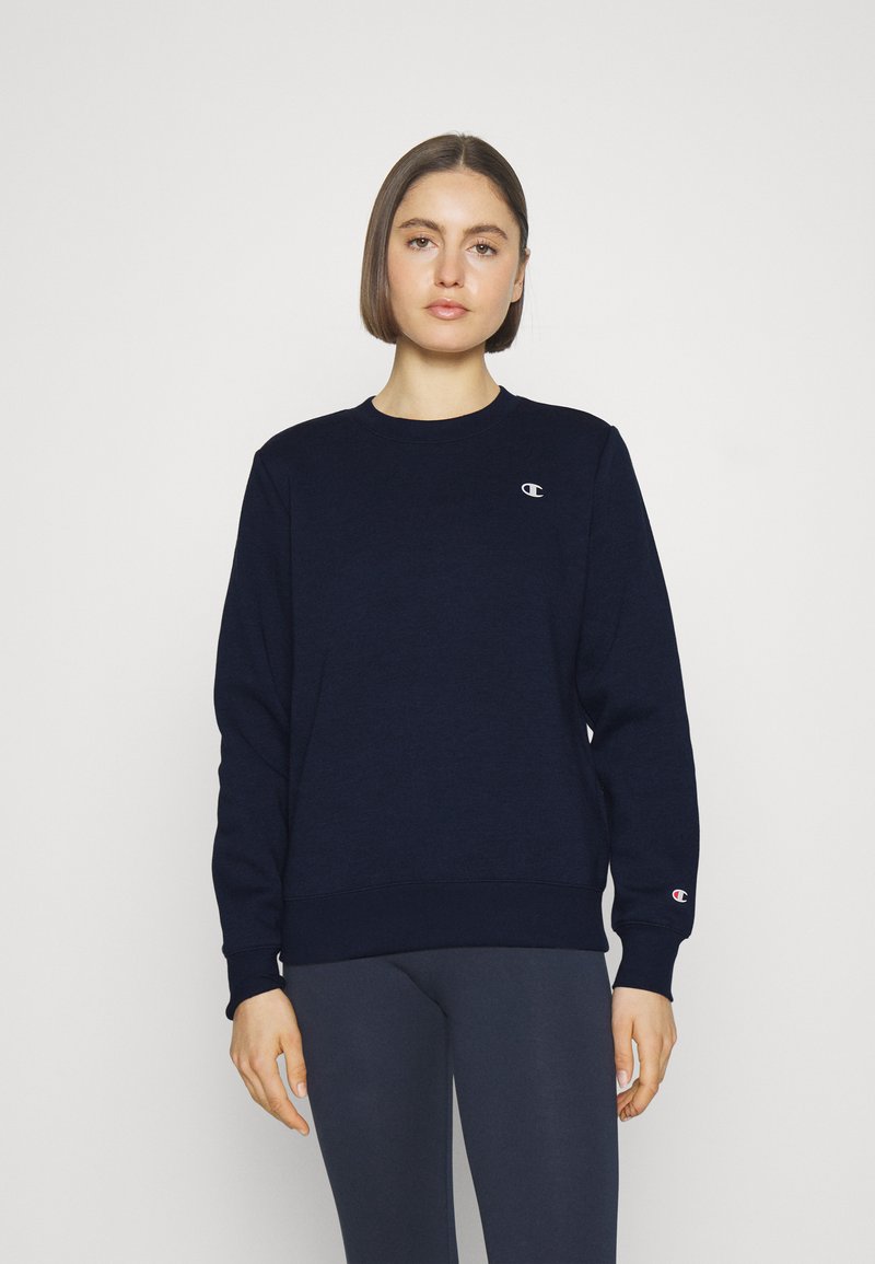 Champion BASIC CREWNECK - Sweater - dark blue/donkerblauw - Zalando.be