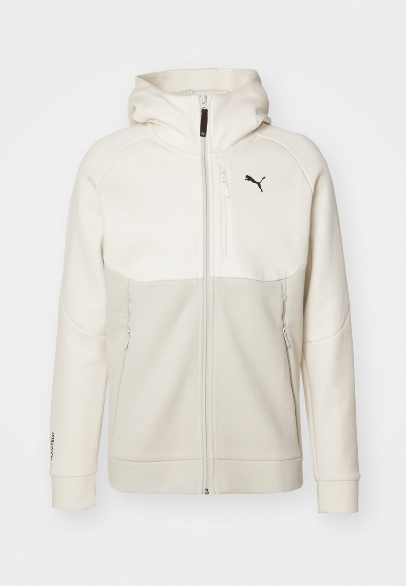 Puma Zip-up sweatshirt - alpine snow/off-white - Zalando.co.uk