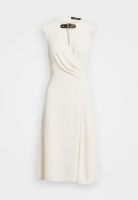 Lauren Ralph Lauren KAYTLIN SHORT SLEEVE DAY DRESS - Kjole - mascarpone cream/offwhite - Zalando.no