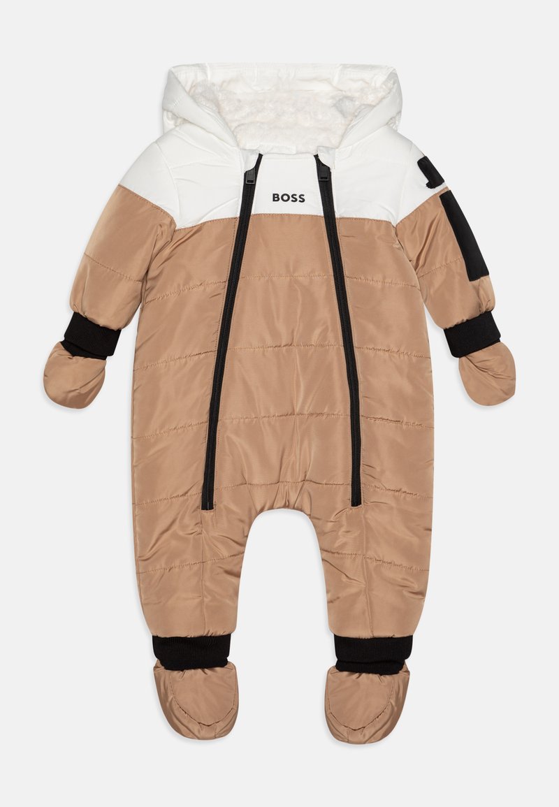 BOSS Kidswear BABY ALL IN ONE - Overall - cookie/beige - Zalando.se