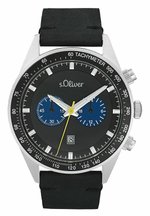s.Oliver Watch - schwarz/black - Zalando.de