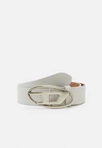 Diesel OVAL D LOGO B-1DR W - Cintura - white/bianco - Zalando.it