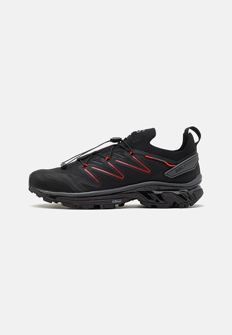 Salomon Sportstyle XT RUSH 2 UNISEX - Trainers - black/magnet/fiery red ...