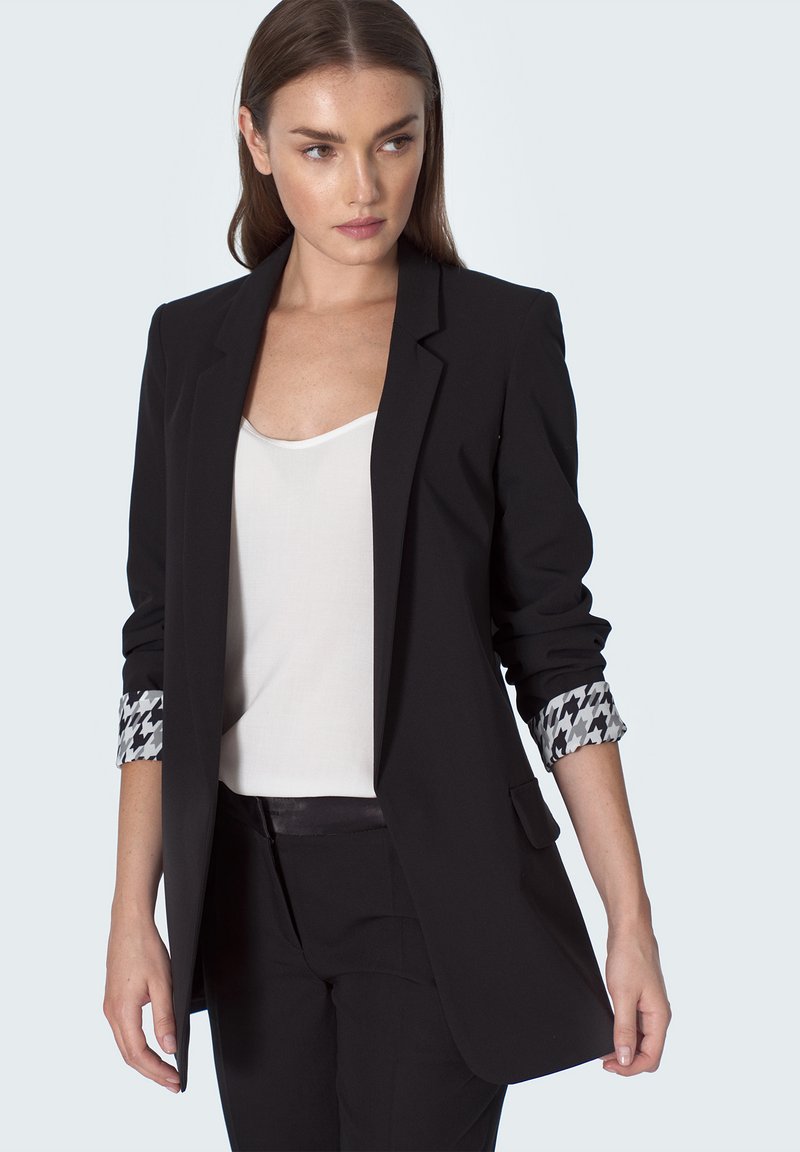 Nife Manteau court - black/noir - ZALANDO.FR