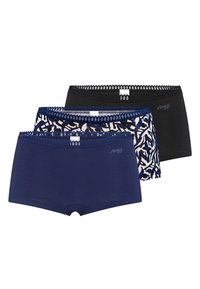 Sloggi GO CRUSH 3 PACK - Shorty - schwarz blau/bleu - ZALANDO.FR