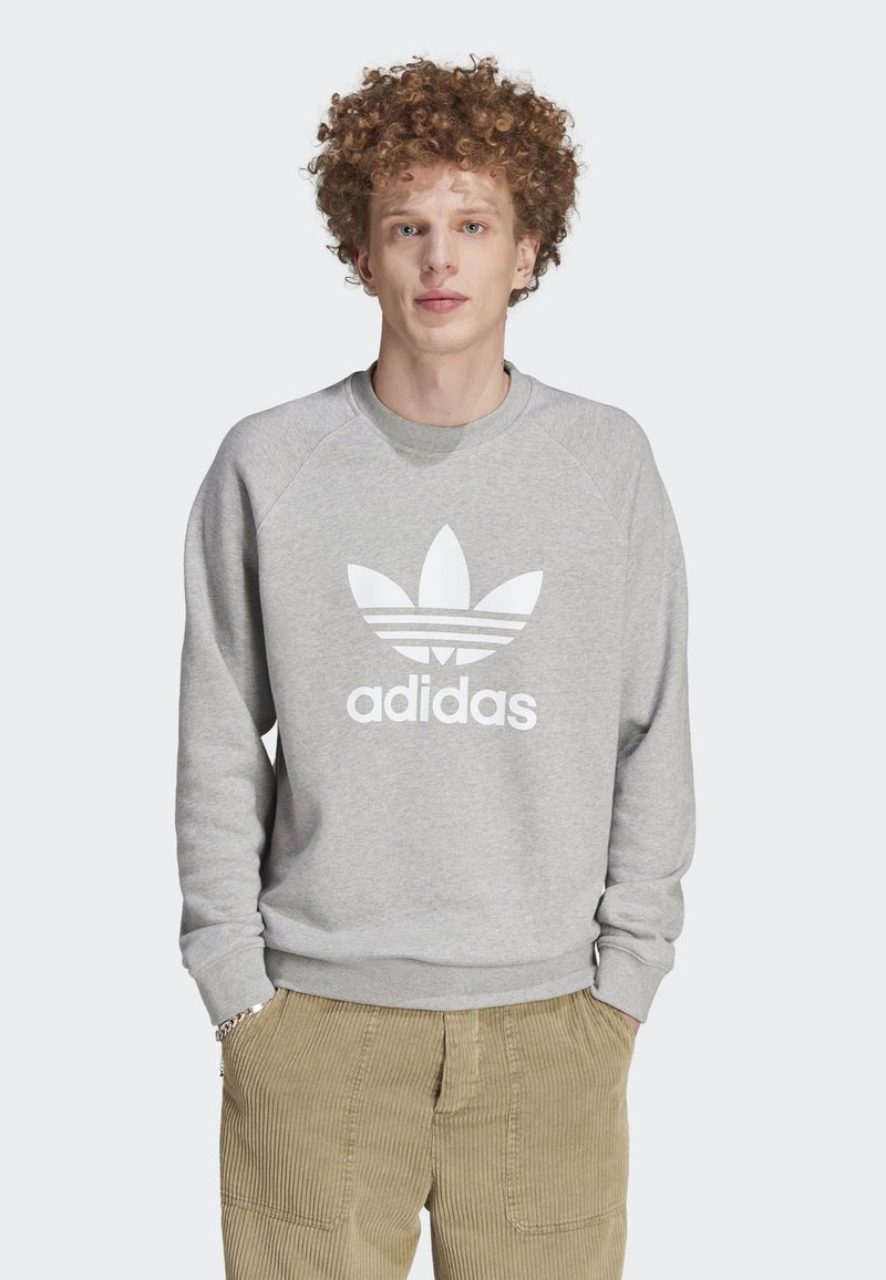 Adidas Originals Adicolor Classics Trefoil Sweatshirt Medium Grey