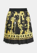 Versace Jeans Couture TWILL PANN CHAIN COUTURE - Minirock - black/gold ...