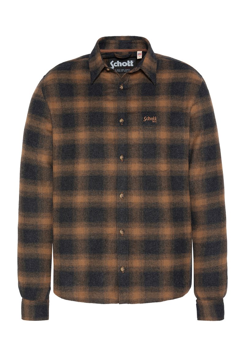 Schott Shirt - noir/black - Zalando