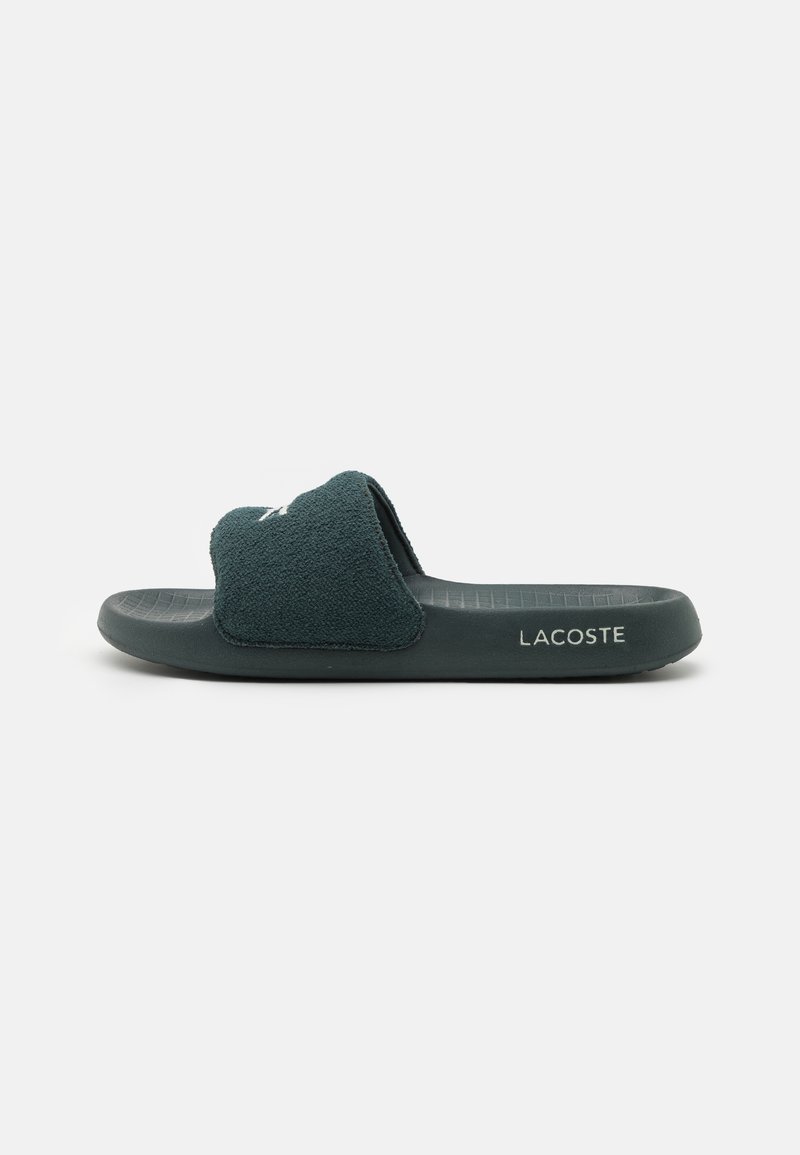 Lacoste SERVE SLIDE 1.0 - Mules - dark green - Zalando.ie