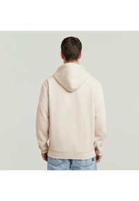 G-STAR PREMIUM CORE - Zip-up sweatshirt - whitebait/white - Zalando