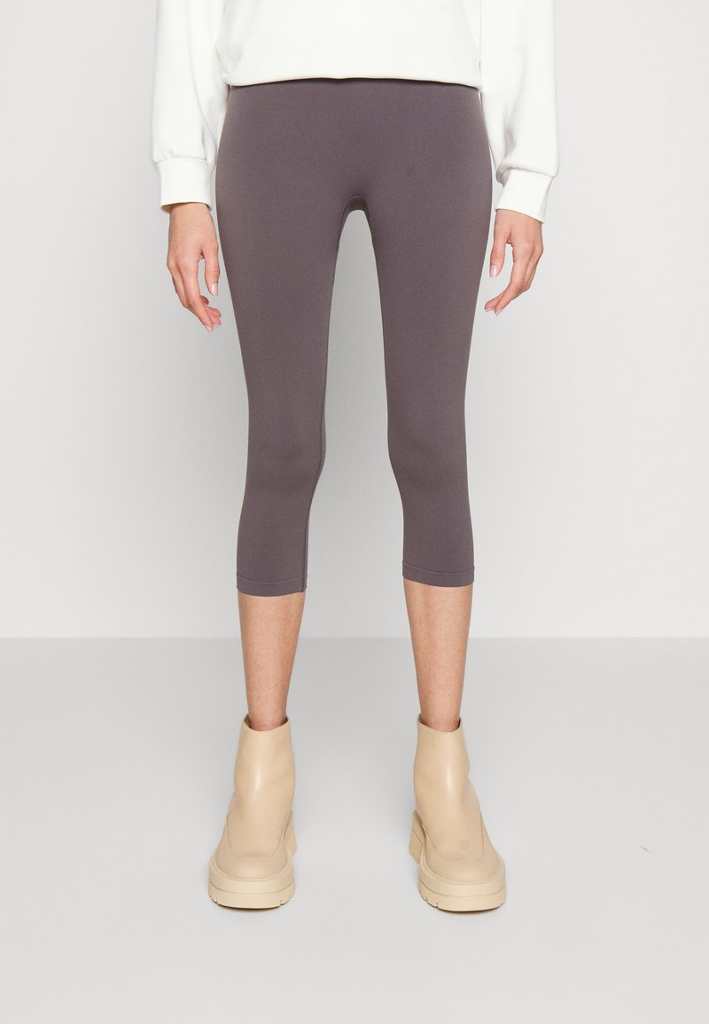 Max Mara Leisure MABEL - Leggings - Hosen - grigio verde scuro ...