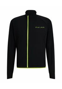 FALKE Training jacket - black/black - Zalando
