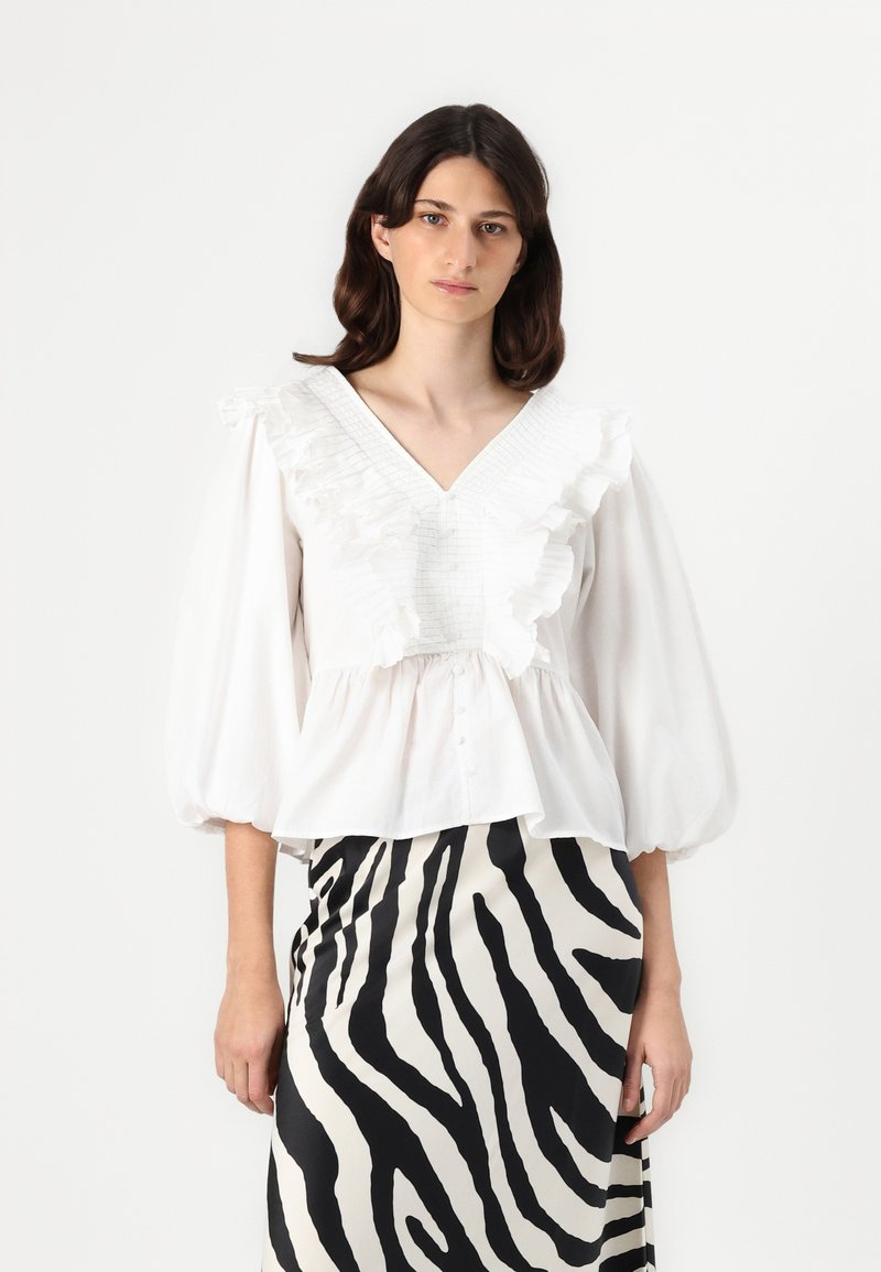 YAS YASRUNA - Blouse - star white/white - Zalando.ie
