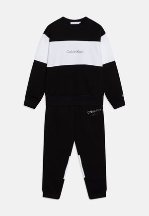 Lacoste SPORTS TRACKSUIT UNISEX SET - Tuta - navy blue/cove/white/blu ...