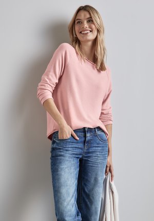 Breal MIT V-AUSSCHNITT - Strickpullover - rose clair/rosa - Zalando.de