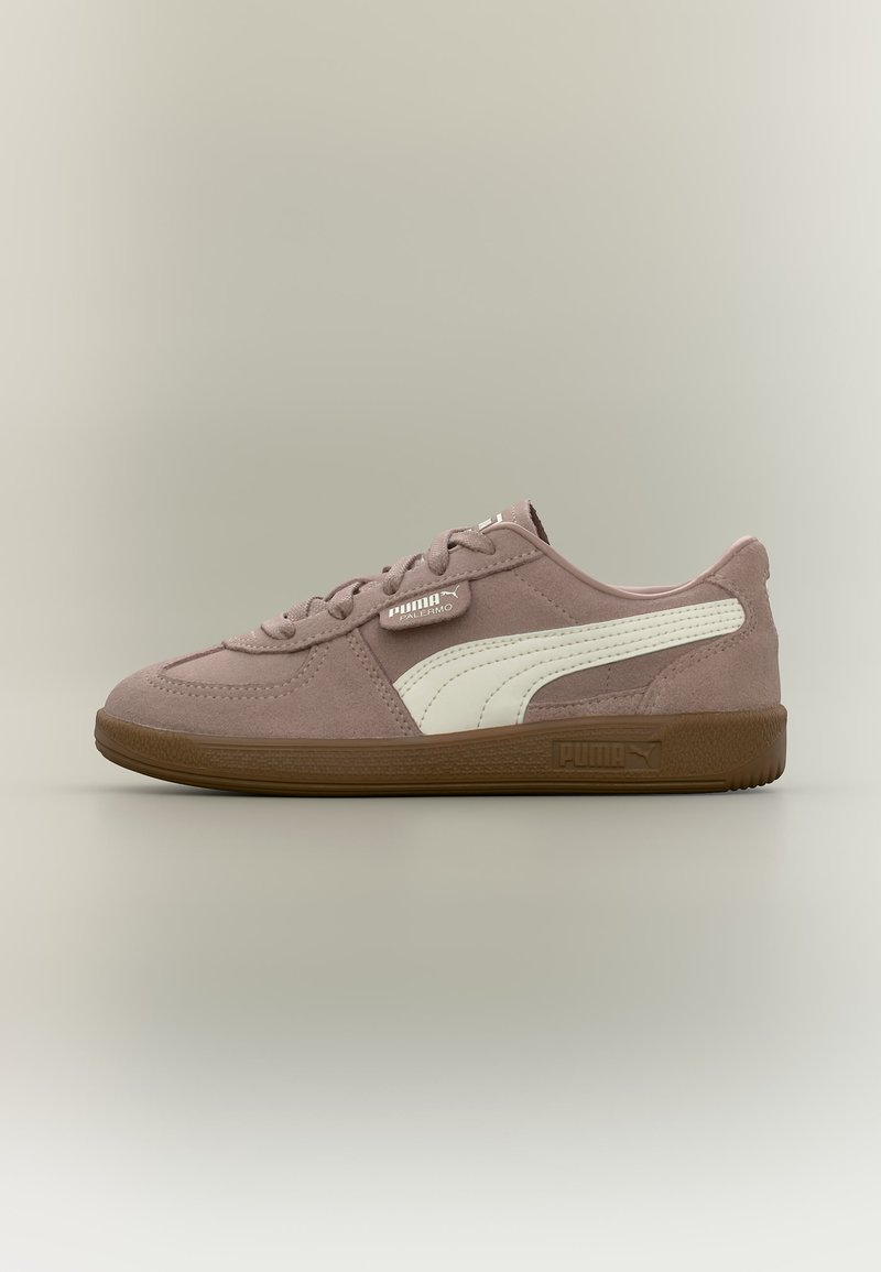 Puma PALERMO UNISEX - Trainers - sandstone/vapor gray/pink - Zalando.co.uk