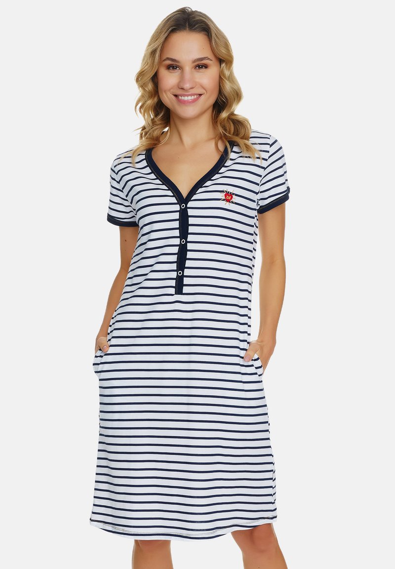 Doctor Nap Nachthemd - marine/blau - Zalando.de