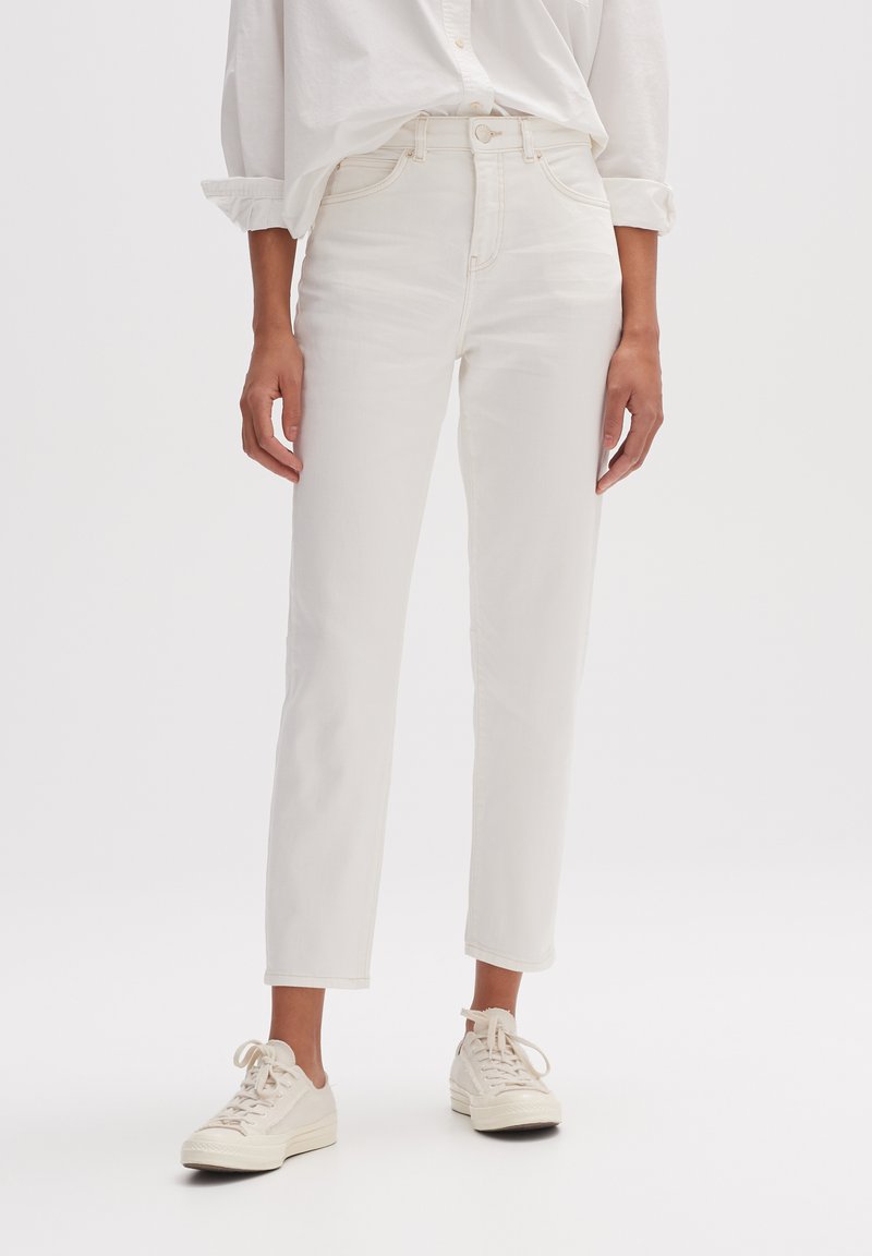 OPUS LIANDRA UNDYED - Jeans Slim Fit - milk/offwhite - Zalando.at
