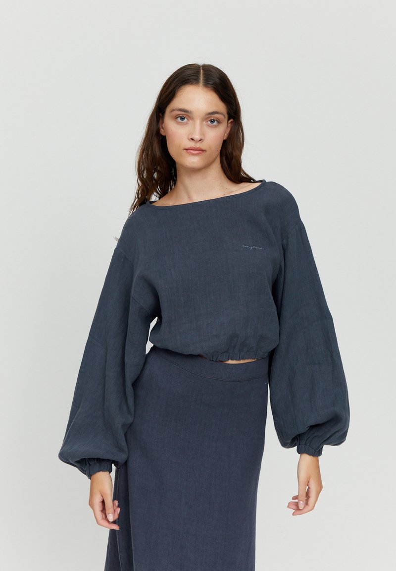 Mazine NILA - Blouse - ink blue/dark blue - Zalando