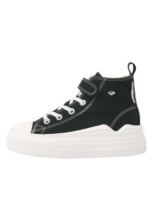 British Knights KAYA MID FLY - Sneaker high - off white/black heart ...
