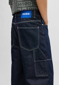 HUGO CARPENTER - Relaxed & Loose Fit - Jeans Relaxed Fit - dark blue ...