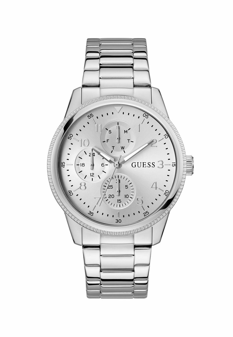 Guess IAN - Chronograph watch - silver-coloured - Zalando