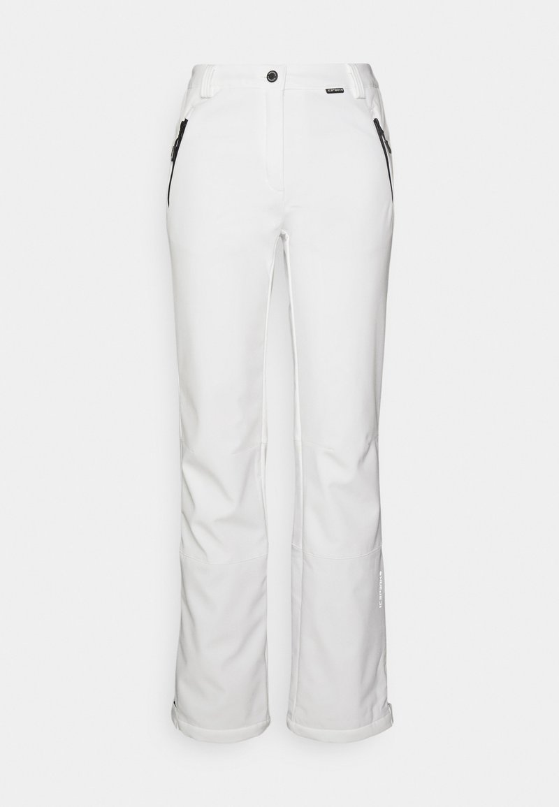 Icepeak ICEPEAK FRECHEN - Ski pants - optic white/white - Zalando.co.uk