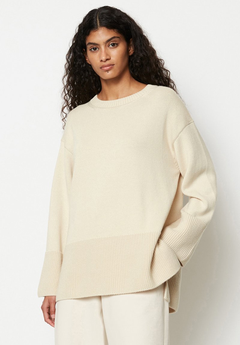 Marc O'Polo DFC - Strickpullover - chalky sand/beige - Zalando.at