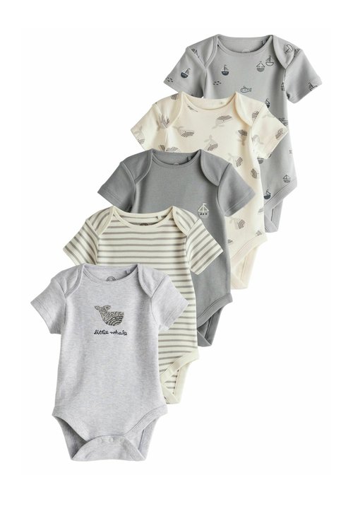 Carter's UNISEX 5 PACK - Body - beige/white/beige - Zalando.se