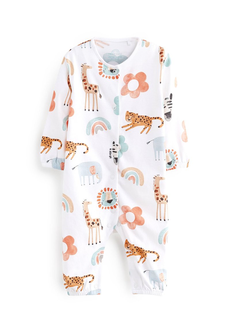 Next BABY OVERSIZED SAFARI PRINTED FOOTLESS SLEEPSUIT - Pijama de bebé ...
