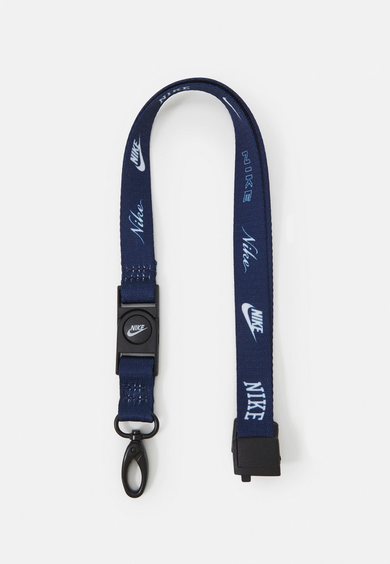 Nike Sportswear PREMIUM LANYARD UNISEX - Breloc - midnight navy/white ...