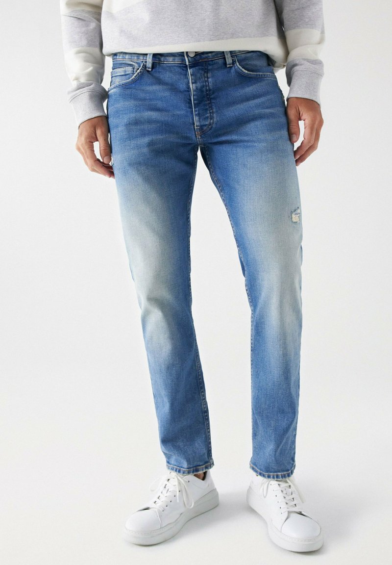 Salsa Jeans Jeans Slim Fit - blau/grøn - Zalando.dk