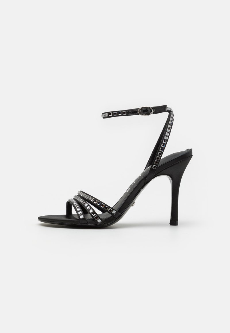 Guess DIVINIT - Sandales à talons hauts - black/noir - ZALANDO.FR