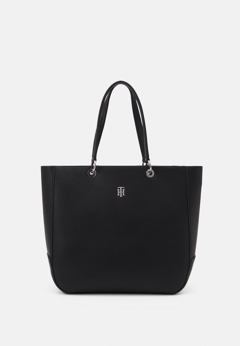 Tommy Hilfiger ESSENCE TOTE - Handbag - black - Zalando.de