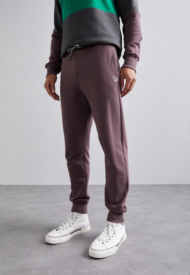 PS Paul Smith FIT ZEBRA - Tracksuit bottoms - light purple/mauve ...