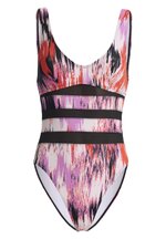 Wolford BANDED - Badeanzug - orchid print/mehrfarbig - Zalando.ch
