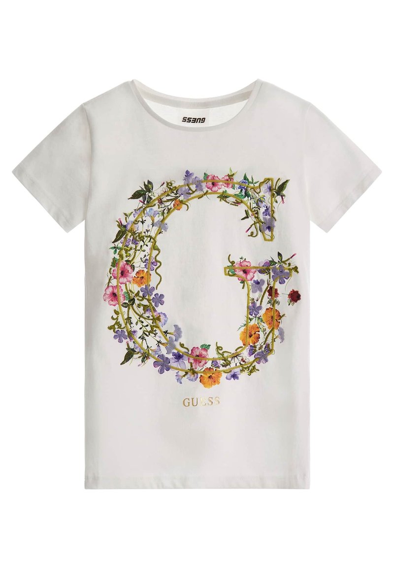 Guess G-LOGO - T-Shirt print - weiß - Zalando.de