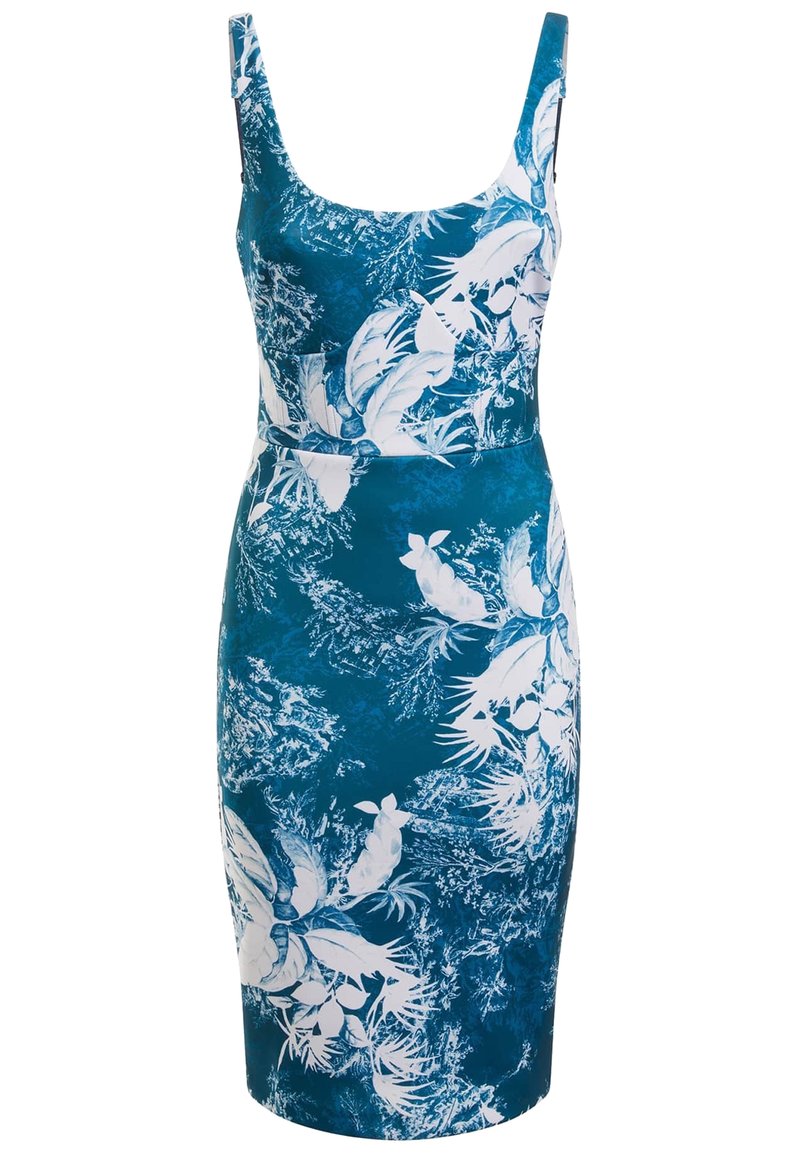 Guess Robe fourreau - mehrfarbig, grundton blau/bleu - ZALANDO.BE