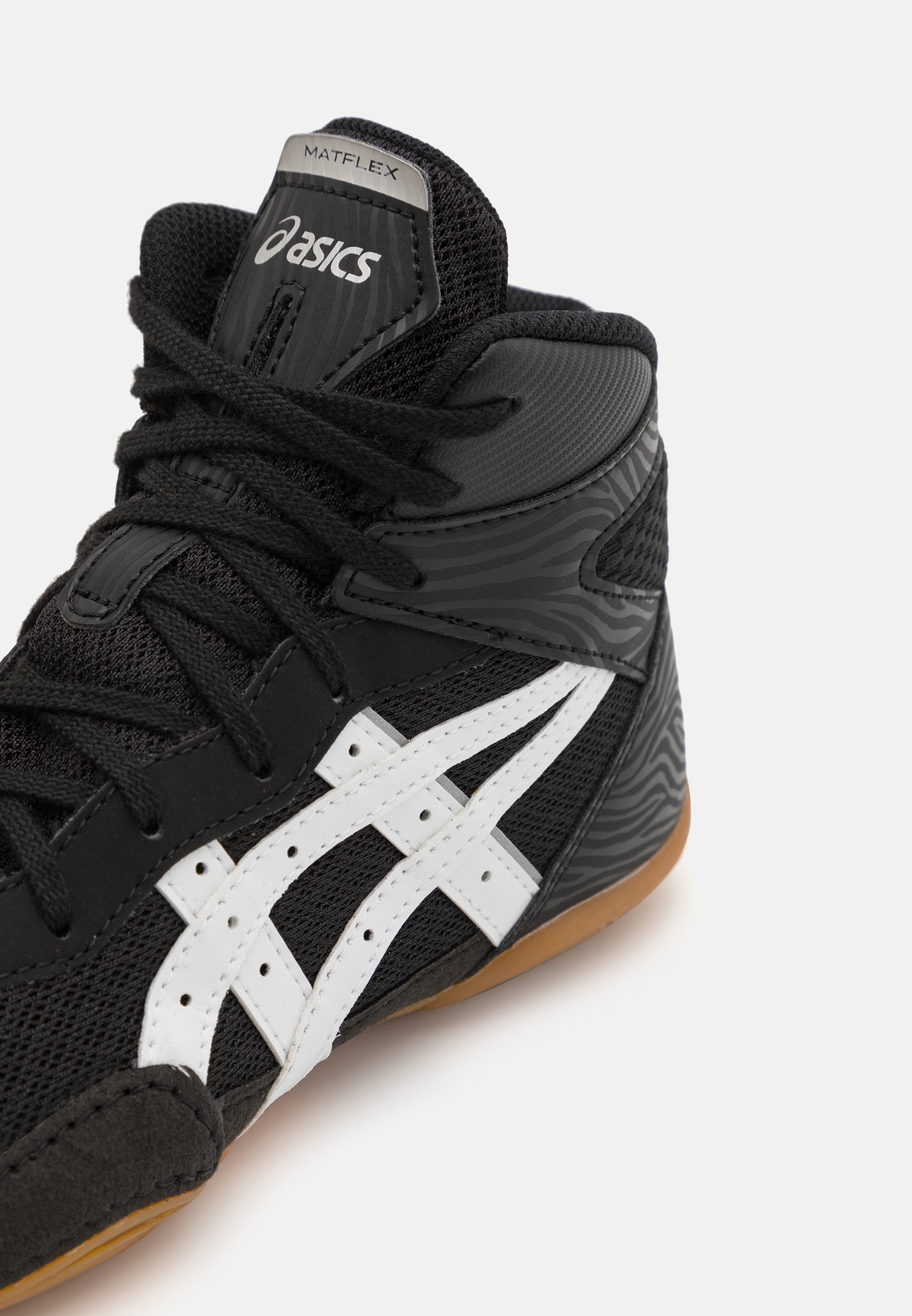 ASICS MATFLEX 7 WRESTLING BOXING SHOE UNISEX Chaussures fitness black white noir ZALANDO.FR