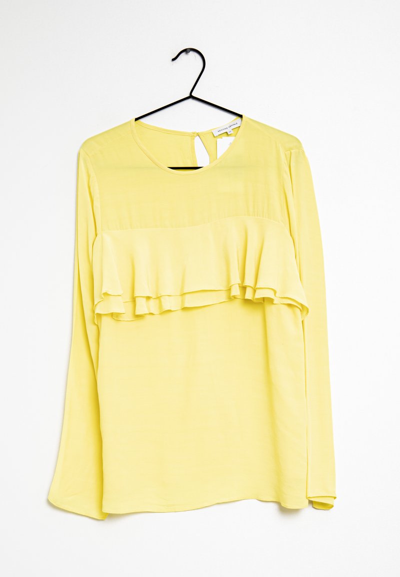 Second Female Blus - yellow/gul - (Pre-owned) - Zalando.se
